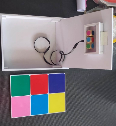 mini color game perya HAMP on hand complete set with dice and color ...