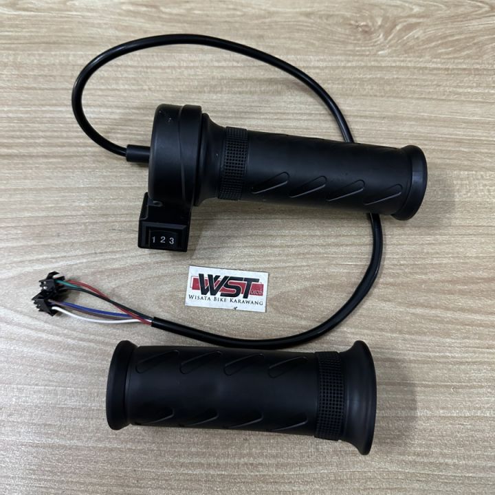 Handle Gas Sepeda Listrik Exotic 3 Speed | Lazada Indonesia