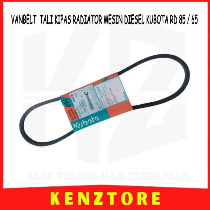 BISA COD - VANBELT TALI KIPAS RADIATOR MESIN DIESEL KUBOTA RD 85 / 65 ...