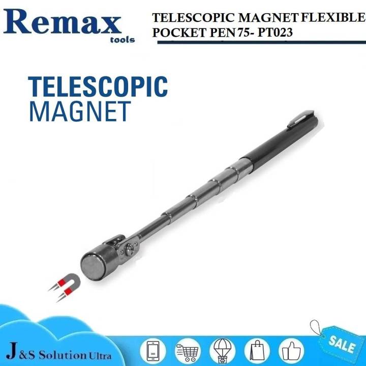 REMAX TELESCOPIC MAGNET FLEXIBLE POCKET BAR 75-PT023 | Lazada