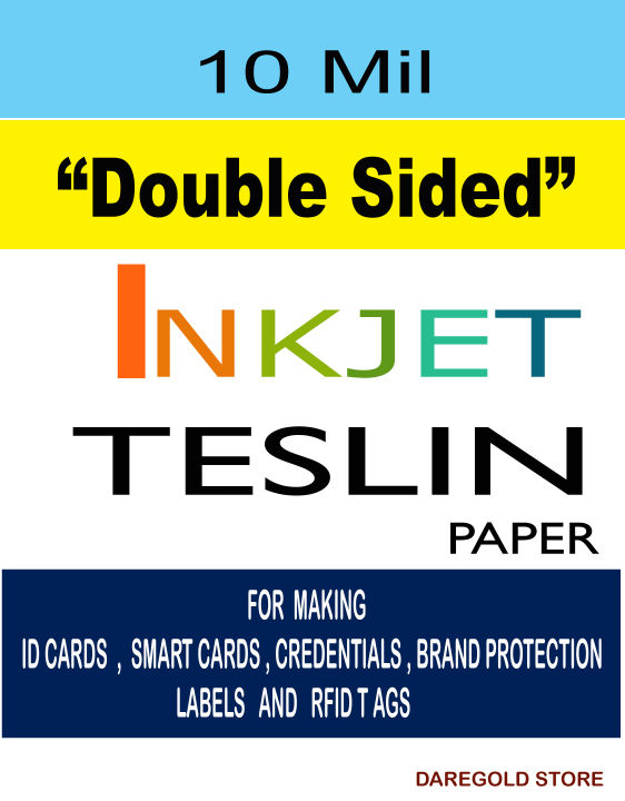 TESLIN PAPER FOR MAKING ID CARDS , SMART CARDS, CREDENTIALS ...