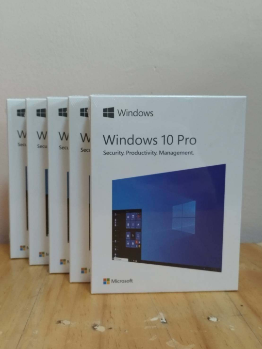 วินโดว์ 10 แท้ WINDOWS 10 PRO FPP Full Box เป็นกล่อง ของเเท้ ย้าย ...