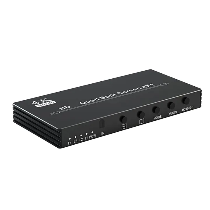 4X1 -Compatible Quad Multiviewer 4X1 Swicth Multiviewer Seamless ...