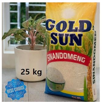 Goldsun Well Milled Sinandomeng White Rice 25 kg | Lazada PH