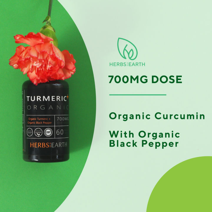 Turmeric USDA Certified Organic Curcumin Eliminate Pain and ...