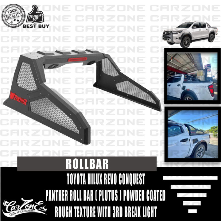 Toyota Hilux Revo Conquest Panther Roll Bar ( Plutus ) Roll Bar Powder ...