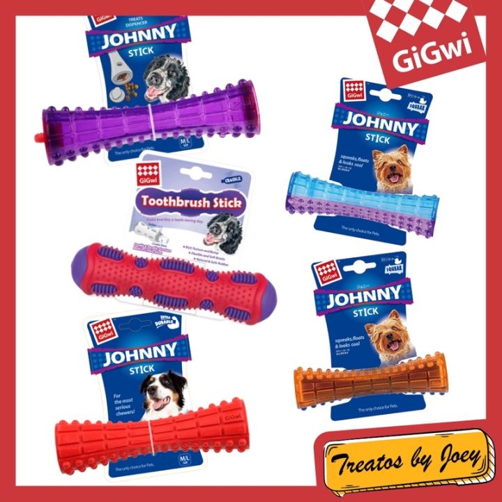 GigWi Johnny Stick Dog Treat Toy Dental Dog Toy | Lazada PH