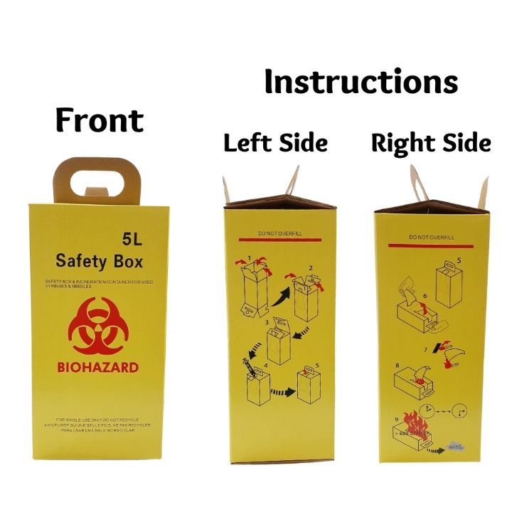 Sharps Conner 5L (Carton) per pc | Lazada PH