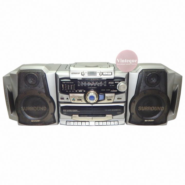 HIFI Compo SHARP Component System GX-1300 Original | Lazada Indonesia