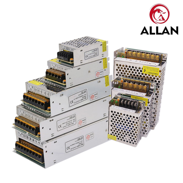 Allan DC 12V 2A 5A 10A 15A 20A 30A Centralize Power Supply CCTV Led ...
