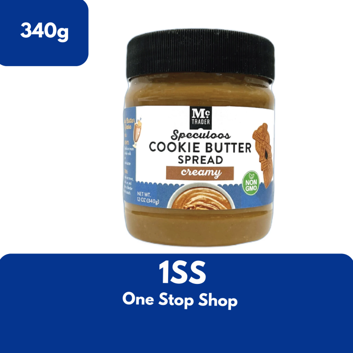 MC Trader Speculoos Cookie Butter Spread Creamy, 340g | Lazada PH