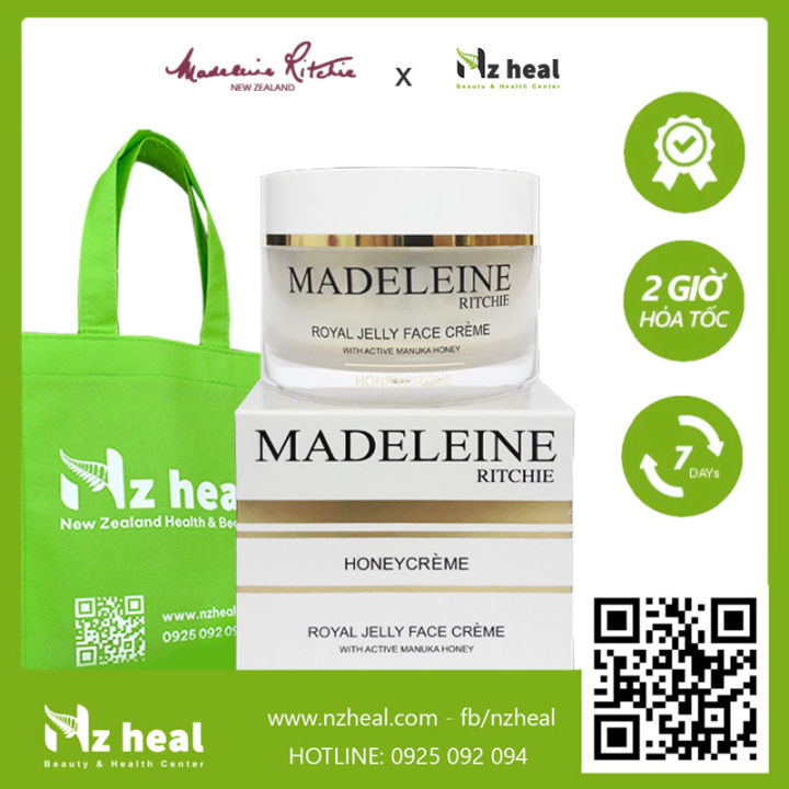 Kem Dưỡng Da Sữa Ong Chúa Madeleine Ritchie Royal Jelly Face Creme 100ml | Lazada.vn