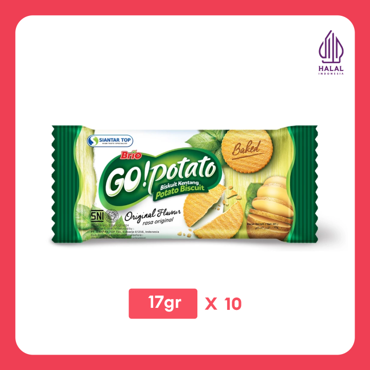 Brio Go Potato 1000 Bag 10x20gr | Lazada Indonesia