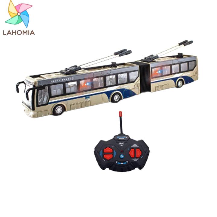 lahomia Remote Control Bus Play Bus 1:32 Scale Kids All Direction ...