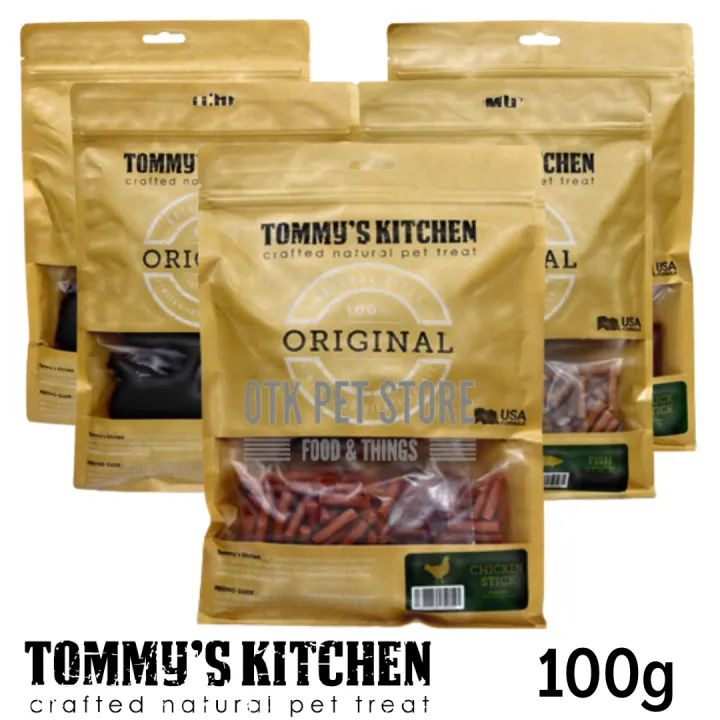 Tommy's Kitchen Premium Dog Snack Food Short Stick 100g-Lamb Stick ...