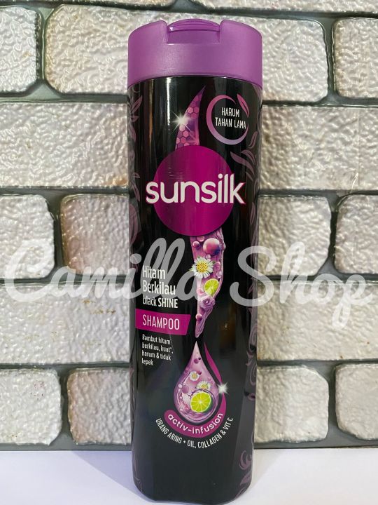 Sunsilk Shampoo Black Shine 300ml | Lazada Indonesia