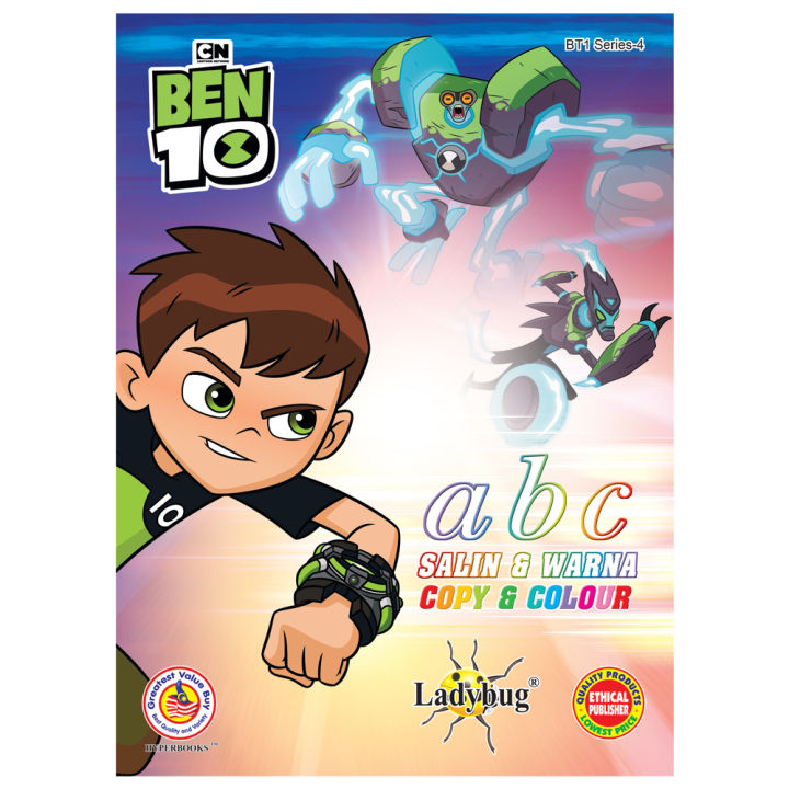 Ben 10 Abc Copy & Colour 16 Pages B5 Size BT1 SERIES 4 | Lazada