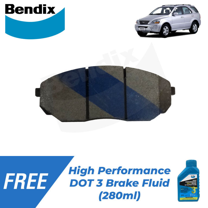 Bendix Brake Pads GCT DB1815 Front Set for Kia Sorento 2003-2009 | Lazada PH