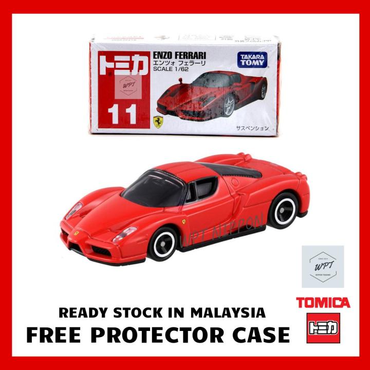 TOMICA NO.11 ENZO FERRARI (RED) Ferrari Takara Tomy Die cast Car Model ...