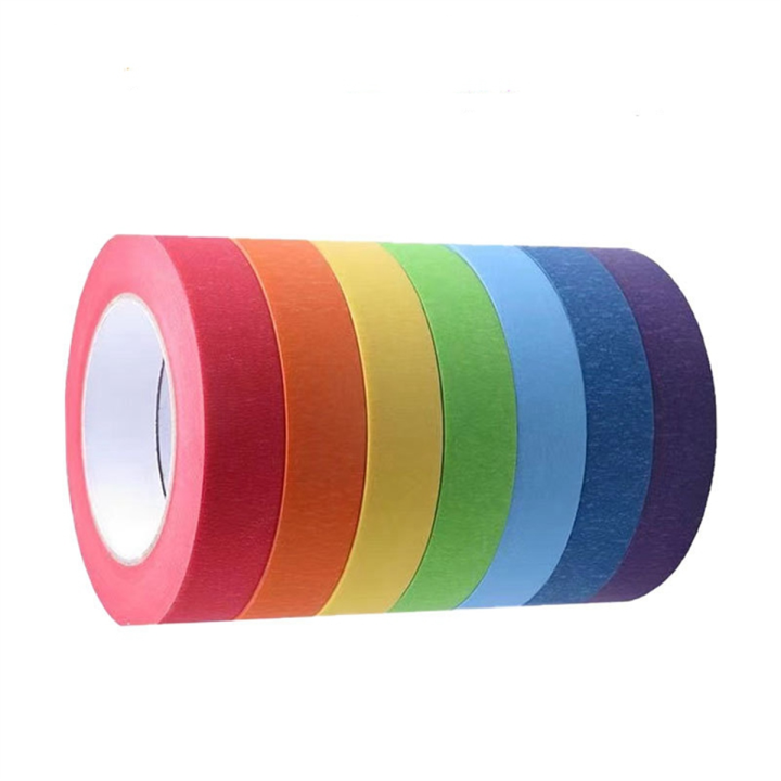 Colored Masking Tape,Colored Painters Tape for Arts and Crafts,Drafting ...