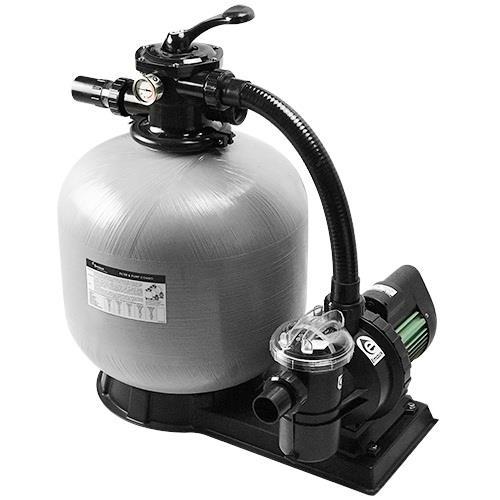 Swimming Pool Filter System [Filter + Pump + Pre-installed Pipe + Base ...