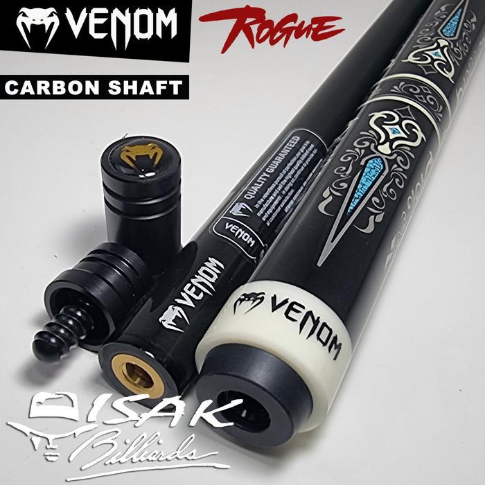 Venom Rogue ROG-03 Pool Cue - Radial Maple Carbon Ext Stick Billiard ...