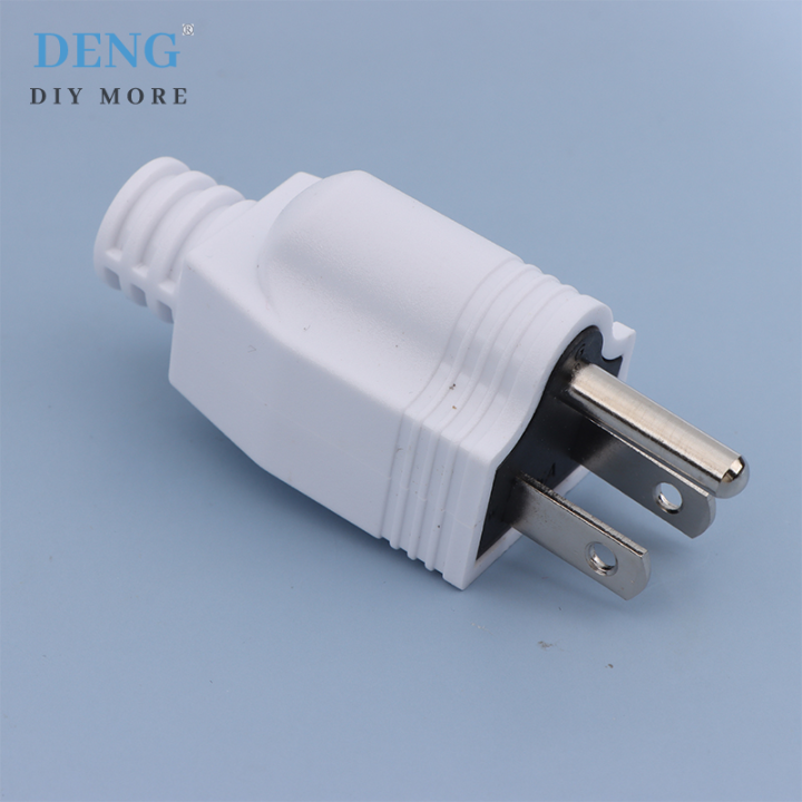 Deng US American 3 Pin 5-15P AC Electrical Power Male Plug Adaptor ...
