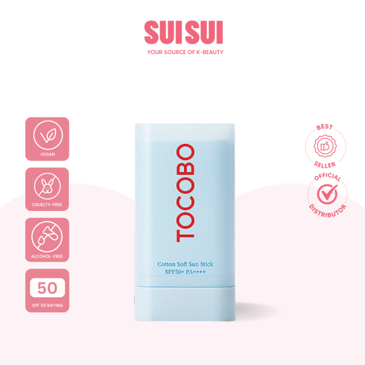 TOCOBO Cotton Soft Sun Stick SPF50+ PA++++ [Sunscreen | Sunblock ...