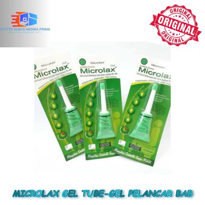 MICROLAX GEL OBAT PENCAHAR 5ML /konstipasi susah BAB | Lazada Indonesia