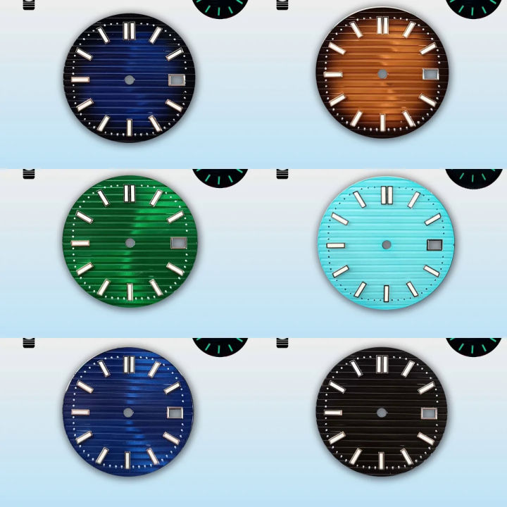 Nh35 dial for Seiko Nautilus case 29.5mm fit nh35a automatic movement ...