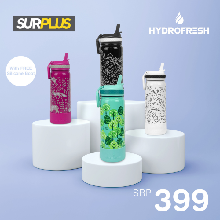 Surplus Hydrofresh Flask With Flip Straw 532mL With Boot Eco Series ...