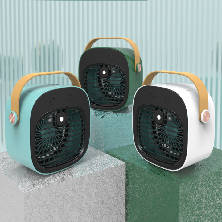 MONST Rapid Cooling Humidifier Fan Water Spray Electric Fan Mini 3 ...