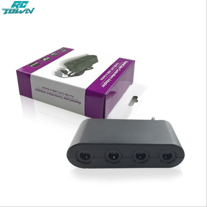 Game Controller Adapter Support 4 Controllers Universal 3-In-1 Gaming ...