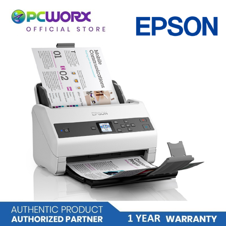 Epson WorkForce DS-970 A4 Duplex Sheet-fed Document Scanner | Epson ...