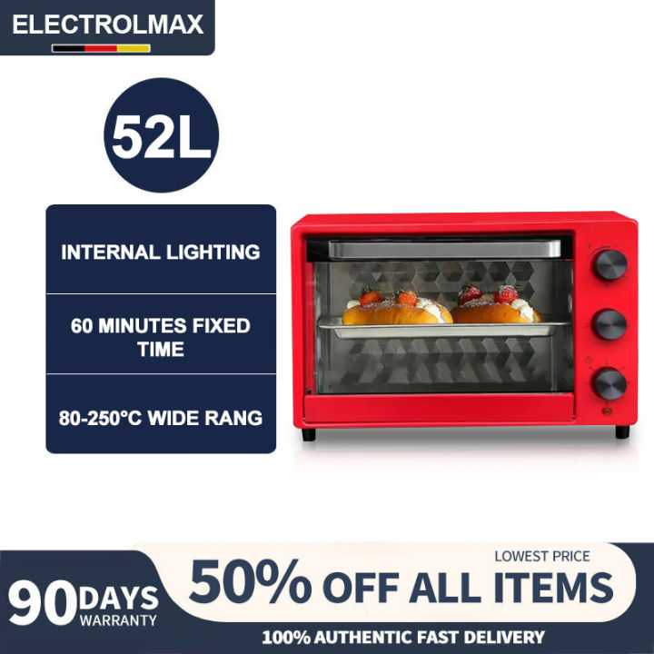 Electrolmax Electric Oven, 25L/52L Model Vertical Electric Oven, Table ...
