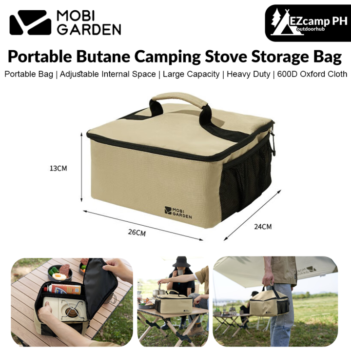 Mobi Garden Portable Butane Camping Stove Storage Bag Cover ...