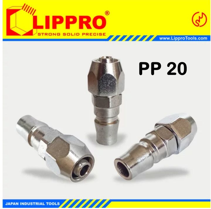 LIPPRO SAMBUNGAN SELANG ANGIN KOMPRESOR QUICK COUPLER TWO TOUCH ...