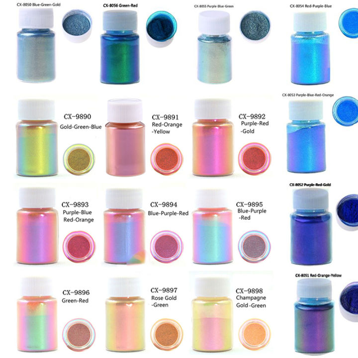【Special offer】 Mirror Chameleons Pigment Pearlescent Epoxy Resin ...