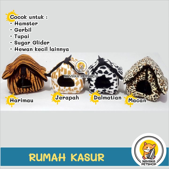 Rumah Kasur Hamster Hanging Pouch Sugar Glider Rumah Kandang Tupai ...