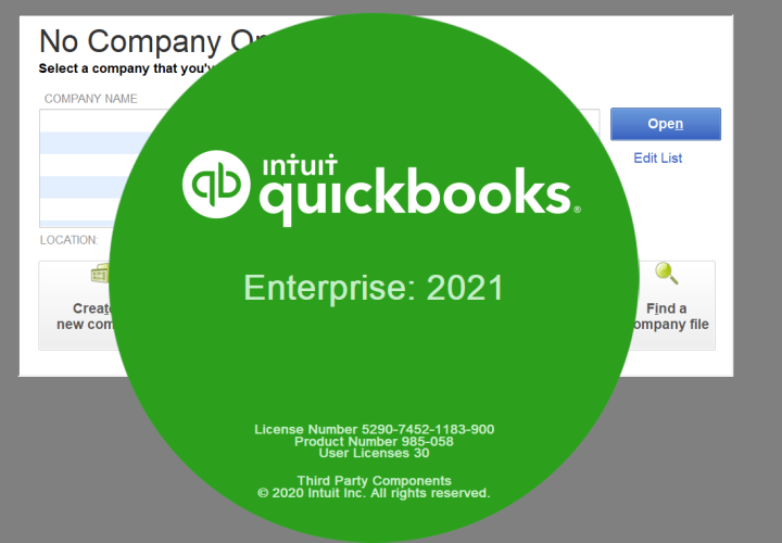 New! QuickBooks Desktop Accounting 2021 | Enterprise Solutions ...