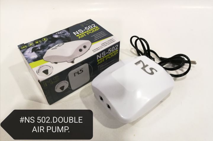 NS-502 Double Air Pump Aquarium Fish | Lazada