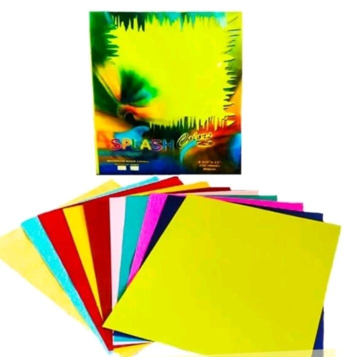 COLORED PAPER TRIGEM OR SPLASH 250PCS ASSORTED COLORED PAPER PER REAM ...