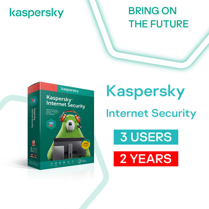 Kaspersky Internet Security | 3 Users | 2 Years | Lazada PH