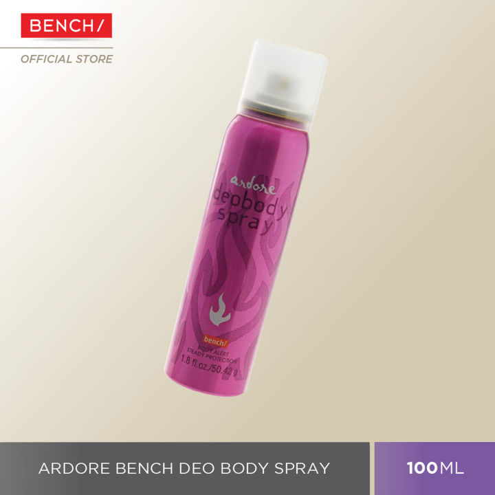 BENCH- TCD1100 Ardore Deo Body Spray | Lazada PH