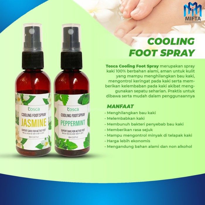 SPRAY PENGHILANG BAU KAKI / FOOT SPRAY / COOLING FOOT SPRAY | Lazada ...