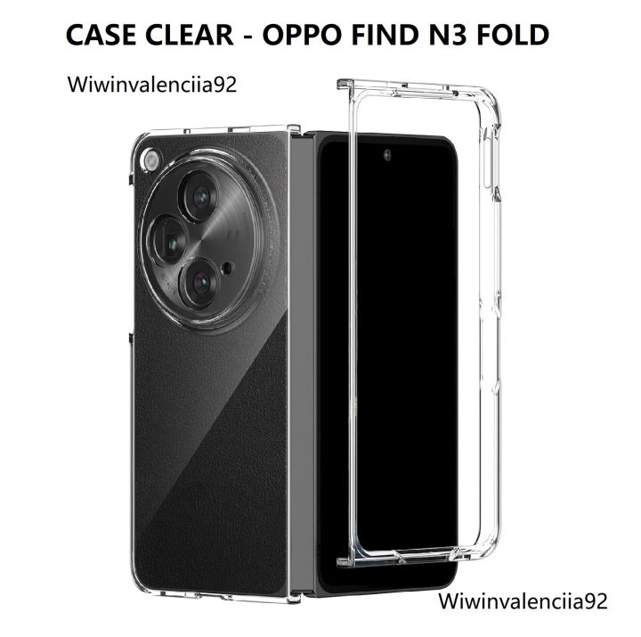 Hardcase ORI CLEAR Thin OPPO FIND N3 FOLD / N3 FLIP Compatible For ...