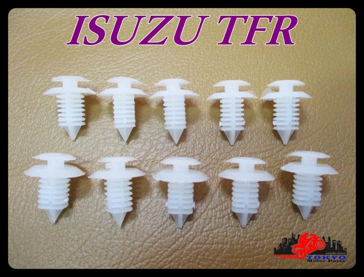DOOR PANEL LOCKING CLIP SET "WHITE" Fit For ISUZU TFR (269) // กิ๊บล็อค ...
