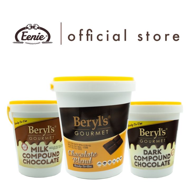 [PROMO] Beryl's Gourmet Chocolate Blend | Dark Compound | Milk Compound ...
