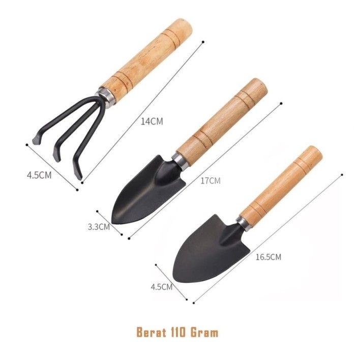 Alat Berkebun Sekop Garu Mini 3in1 / Peralatan Berkebun | Lazada Indonesia