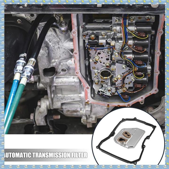 () Oil Strainer Automatic Transmission Oil Filter with Pan Gasket Kit ...